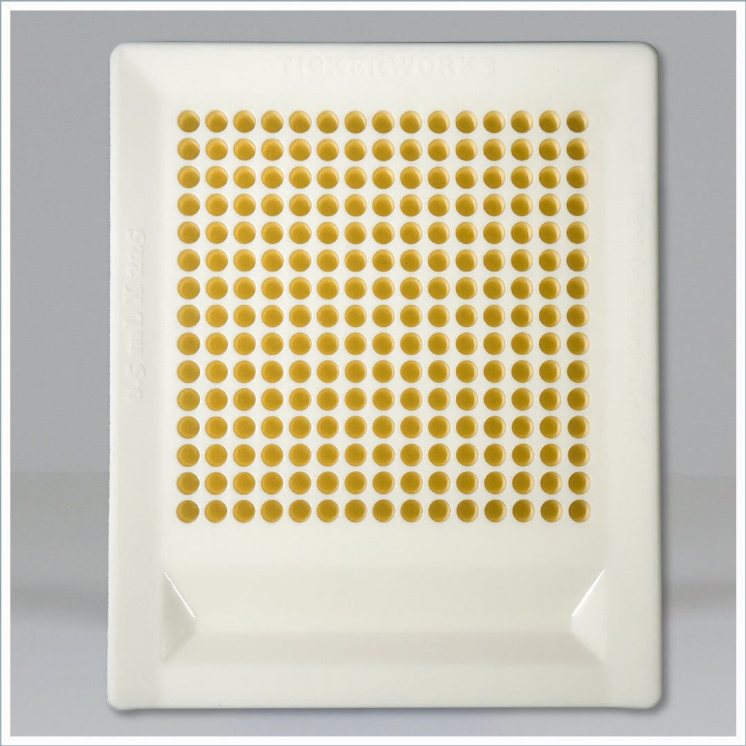 Pebble Beach Suppository Mold (0.5mL x 225 cavities) 2nd Gen – TICKERWORKS